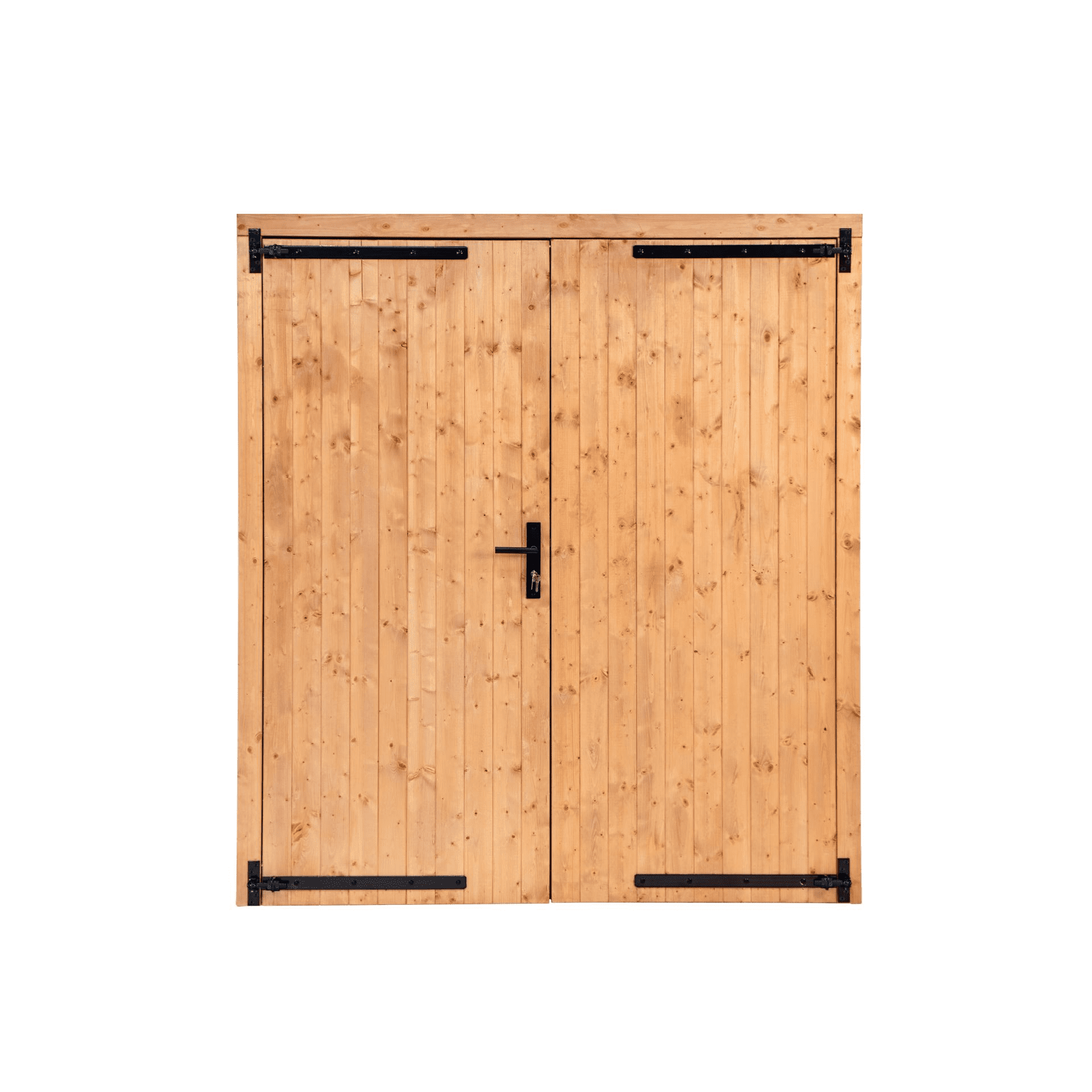 Dubbele dichte deur B1850xH2050mm Red Class Wood | Steenstratuinhout.nl
